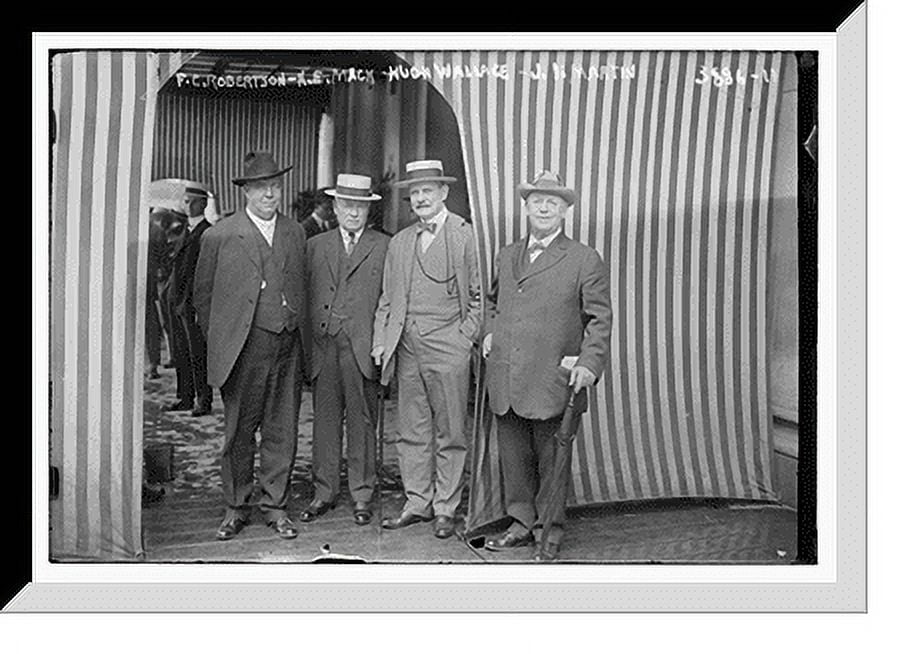 Historic Framed Print, F.C. Robertson, H.E. Mack, Hugh Wallace, J.I ...