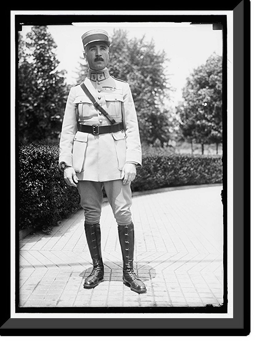 Historic Framed Print, FAGALDE, A. COLONEL. ITALIAN ARMY, 17-7/8" x 21 ...