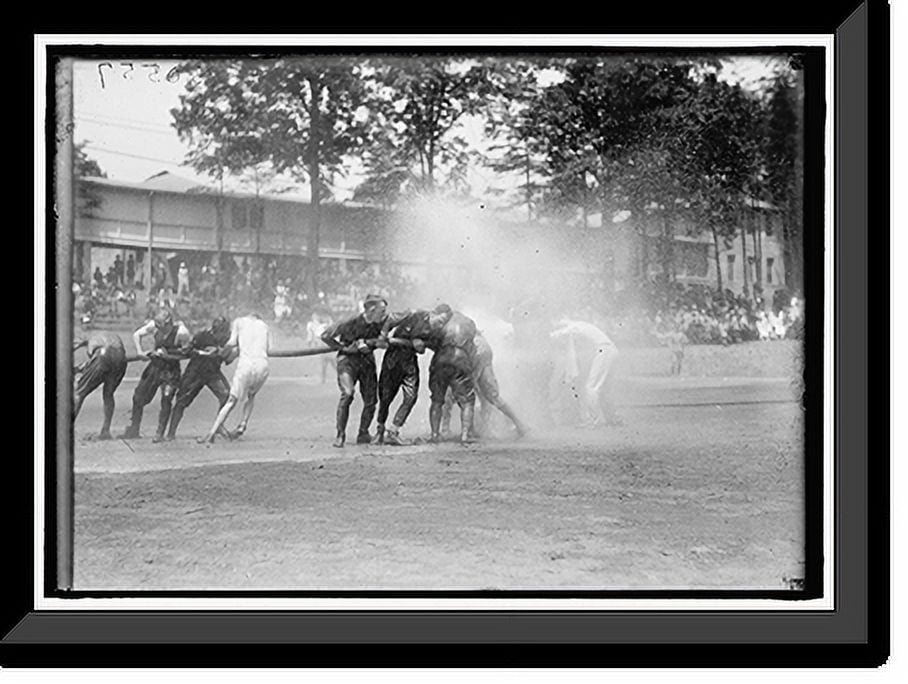 Historic Framed Print, FOURTH OF JULY. SCENES IN CELEBRATION AT WALTER ...