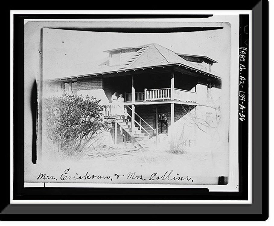 Historic Framed Print, Faraway Ranch, Erickson-Riggs Ranch House, State ...