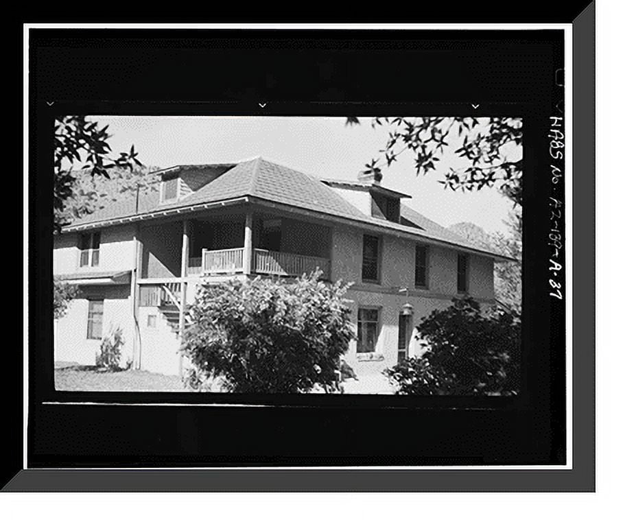 Historic Framed Print, Faraway Ranch, Erickson-Riggs Ranch House, State ...
