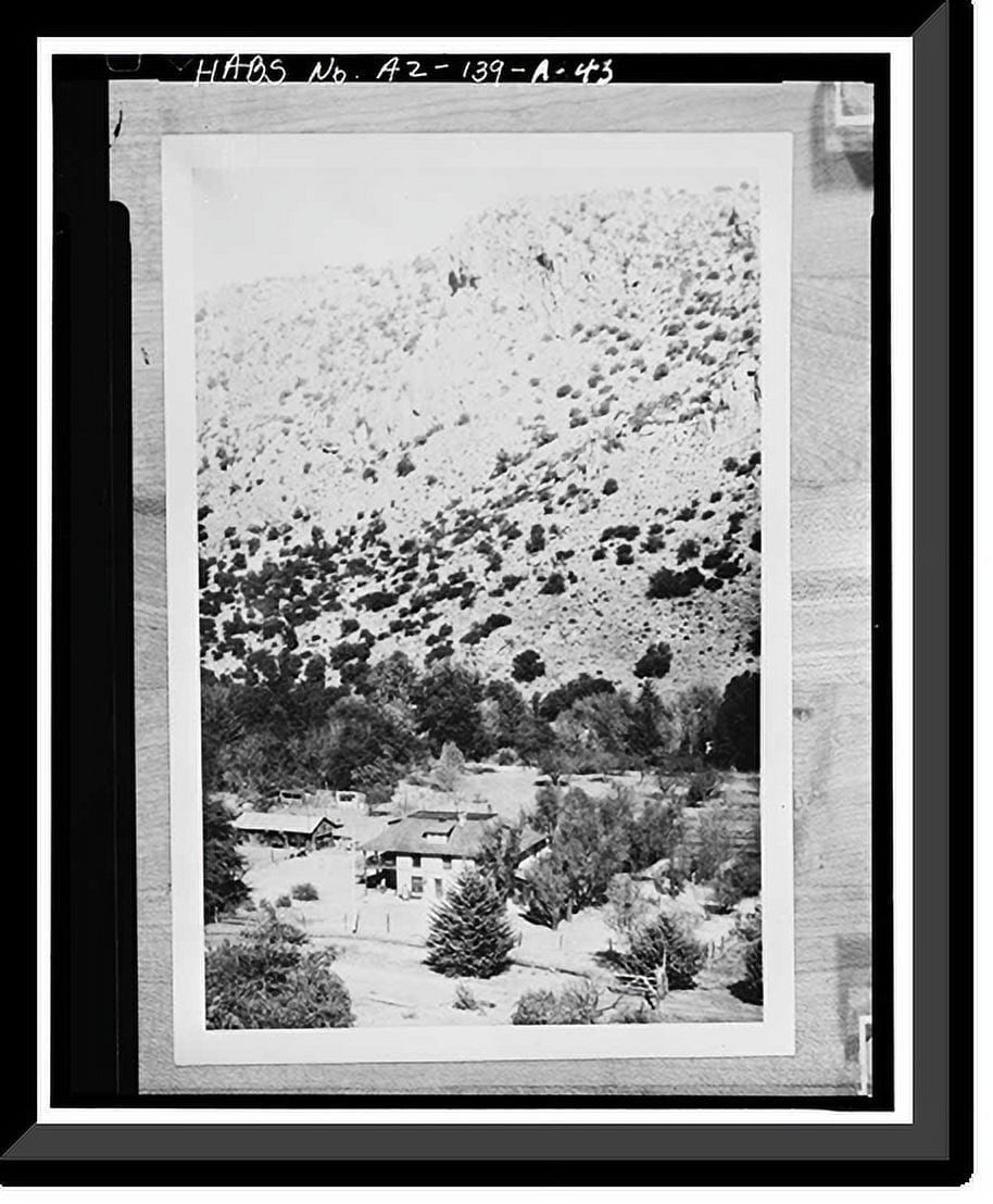 Historic Framed Print, Faraway Ranch, Erickson-Riggs Ranch House, State ...