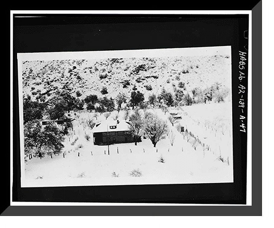 Historic Framed Print, Faraway Ranch, Erickson-Riggs Ranch House, State ...