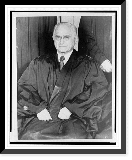 Historic Framed Print, [Felix Frankfurter, Supreme Court justice, three ...