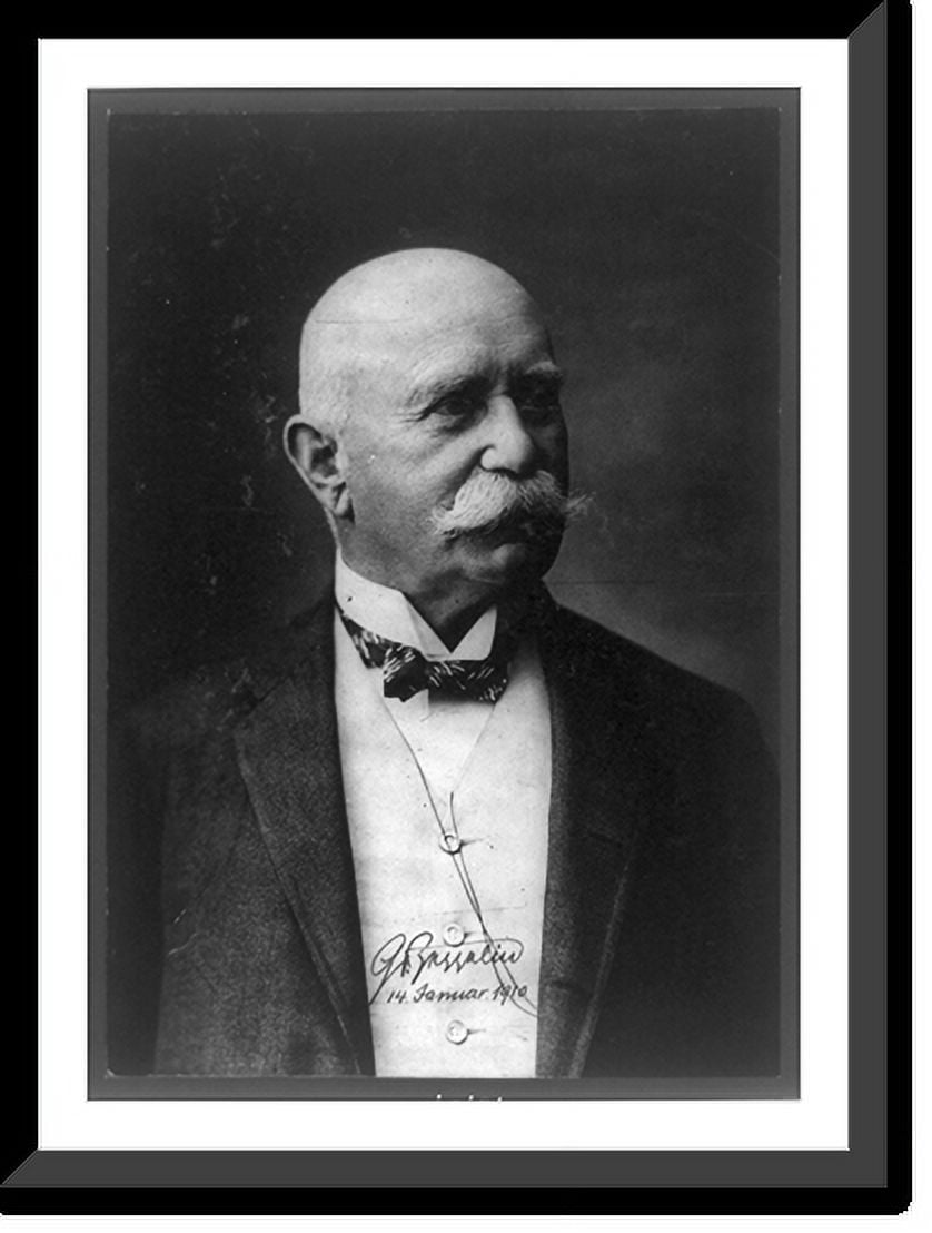 Historic Framed Print, [Ferdinand Adolf August Heinrich Graf von ...