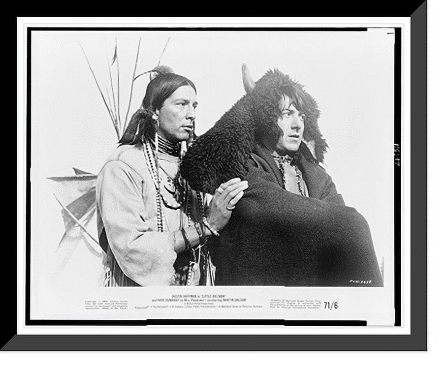Historic Framed Print, [Film still from the movie little big man ...