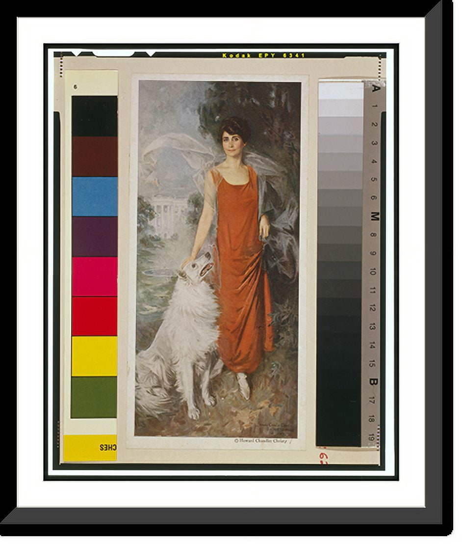 Historic Framed Print, [First Lady Grace Goodhue Coolidge, full-length ...