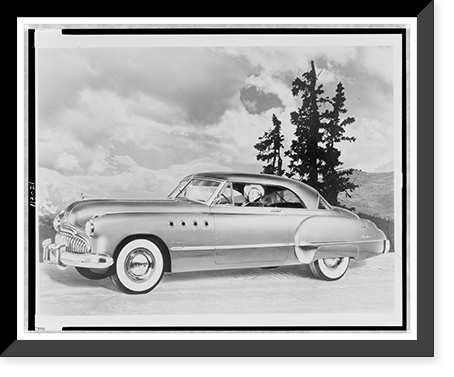 Historic Framed Print, First hardtop coupe . Another GM first" in ...