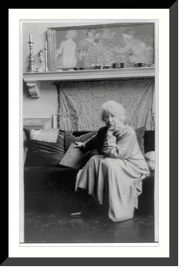 Historic Framed Print, Florence Lundborg (1871-1949) in her studio - 3 ...