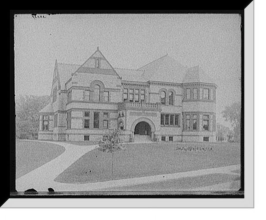 Historic Framed Print, [Forbes Library, Northampton, Mass.], 17-7/8" x ...