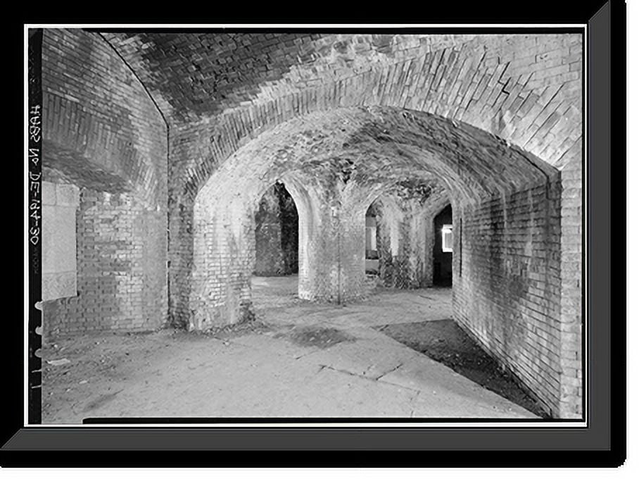 Historic Framed Print, Fort Delaware, Pea Patch Island, Pea Patch ...