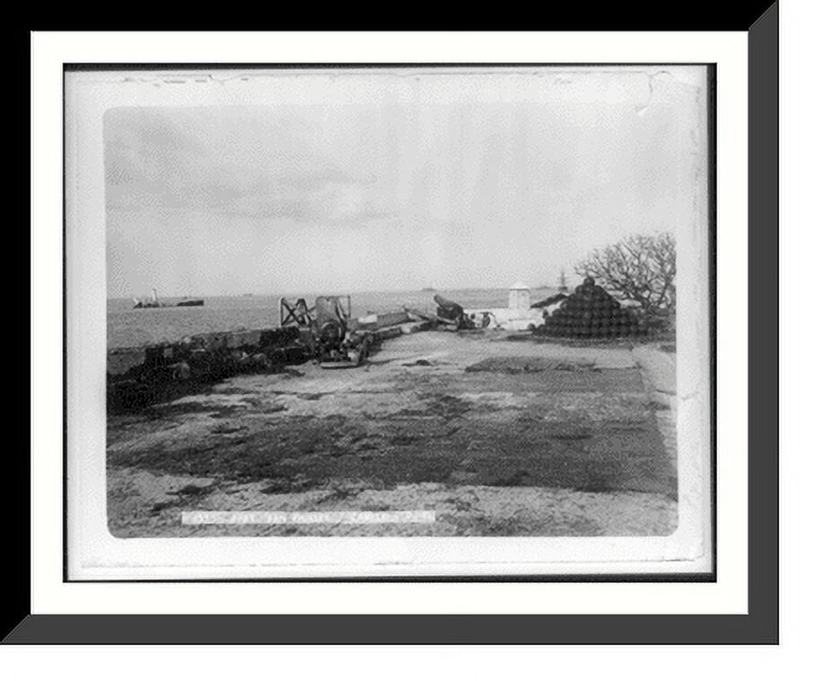 Historic Framed Print, Fort Sam Philipy, Cavite, P.I., 17-7/8" x 21-7/8 ...