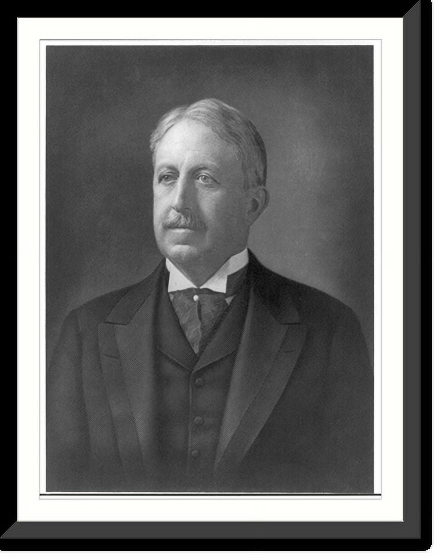 Historic Framed Print, [Francis L. Stetson, head-and-shoulders portrait, facing left], 17-7/8" x ...