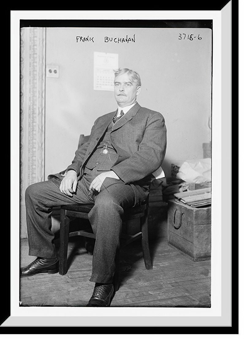 Historic Framed Print, Frank Buchanan - 2, 17-7/8" x 21-7/8" - Walmart.com