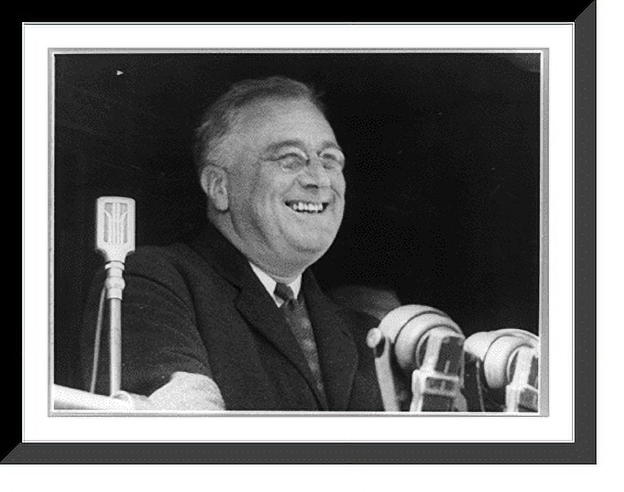 Historic Framed Print, [Franklin Delano Roosevelt, head-and-shoulders ...