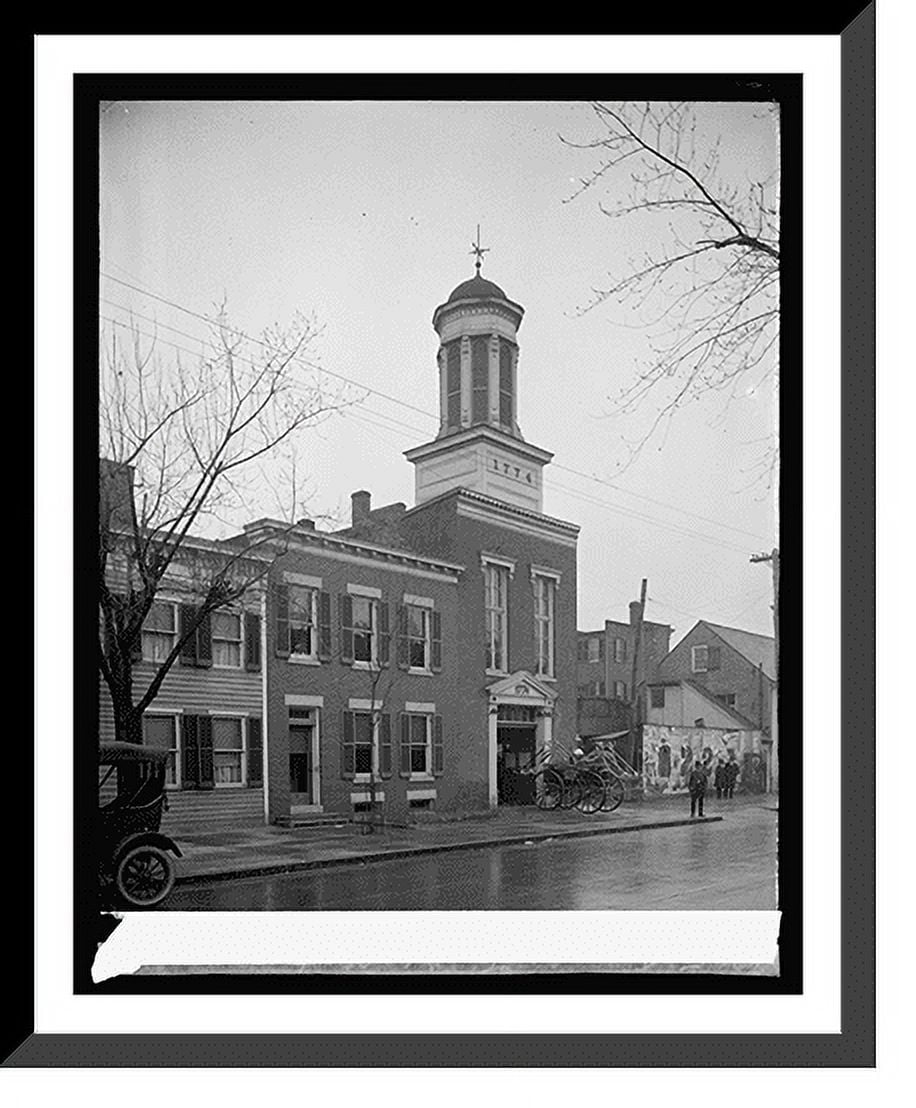 Historic Framed Print, Friendship Fire Dept., Alex., Va. - 2, 17-7/8" x ...