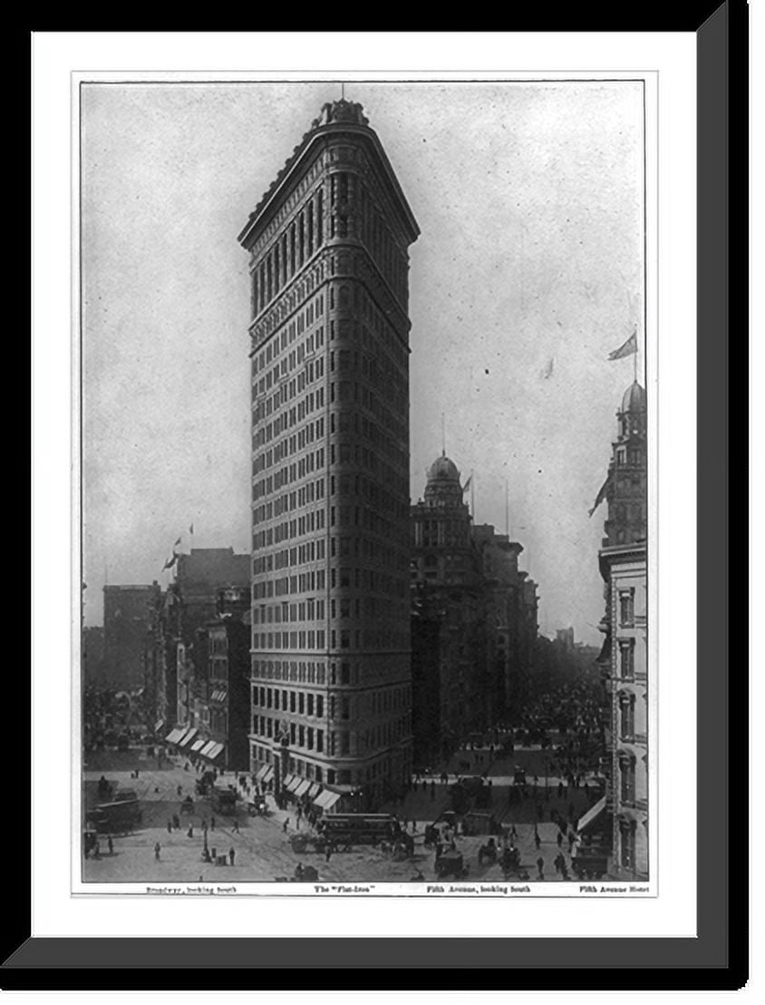 Historic Framed Print, The Fuller Bldg., called The Flat-Iron, Fifth ...