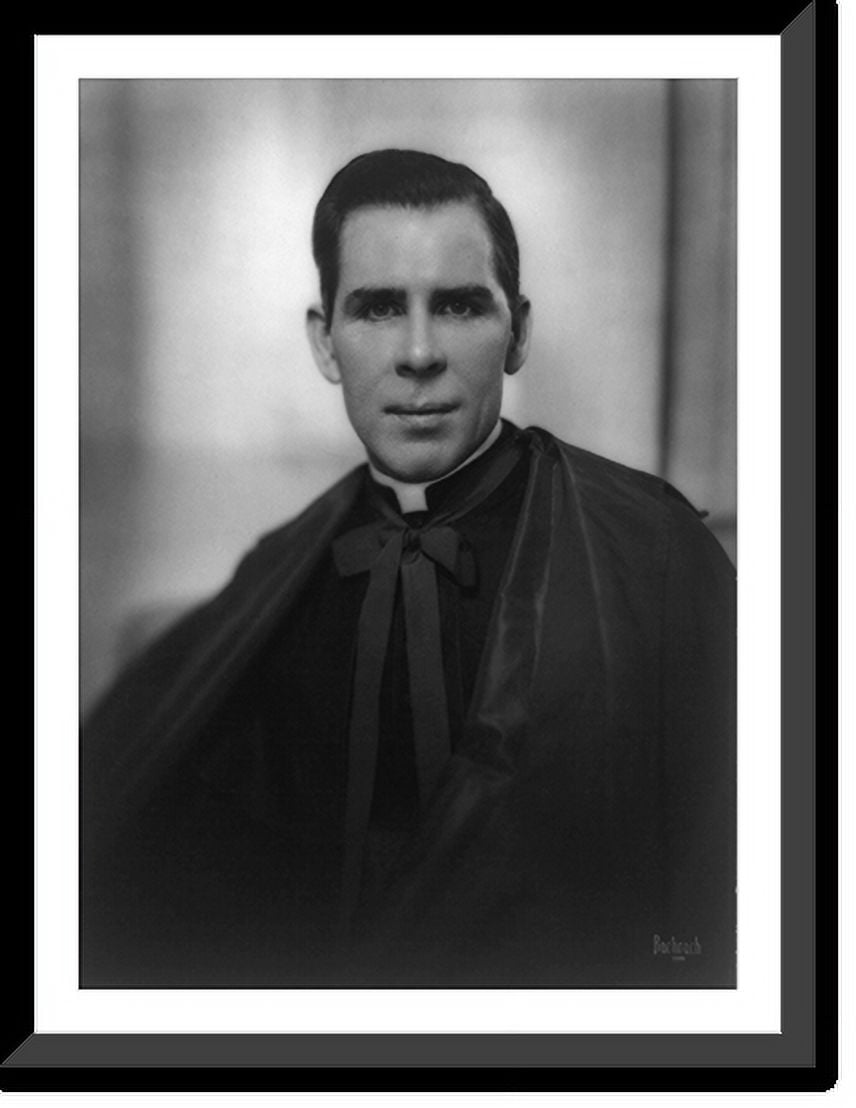 Historic Framed Print, [Fulton J. Sheen, half-length portrait, facing ...