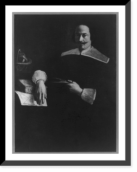 Historic Framed Print, [Galileo Galilei, 1564-1642, half-length ...