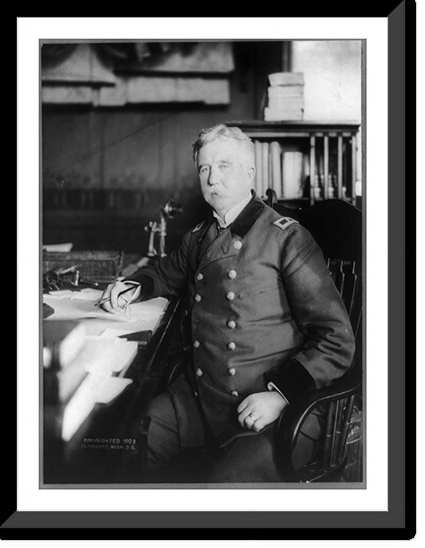 Historic Framed Print, [Gen. Alfred Elliott Bates, Paymaster General ...