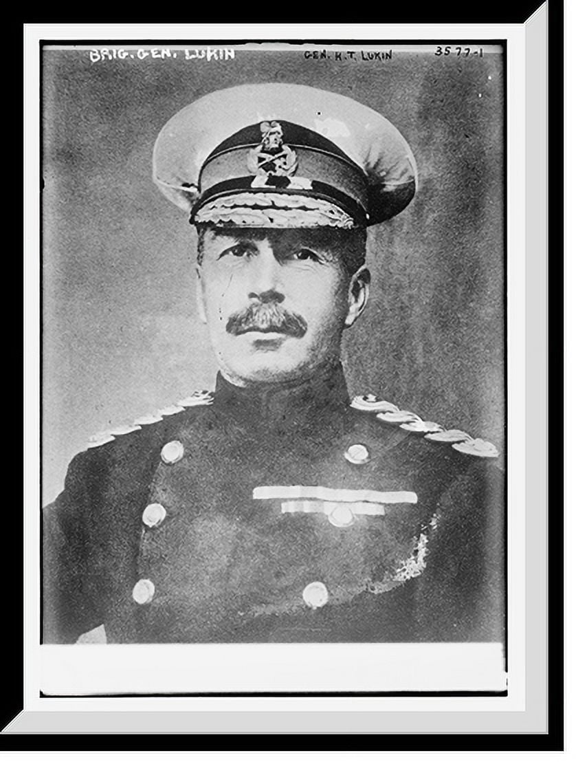 Historic Framed Print, Gen. H.T. Lukin, 17-7/8" x 21-7/8" - Walmart.com
