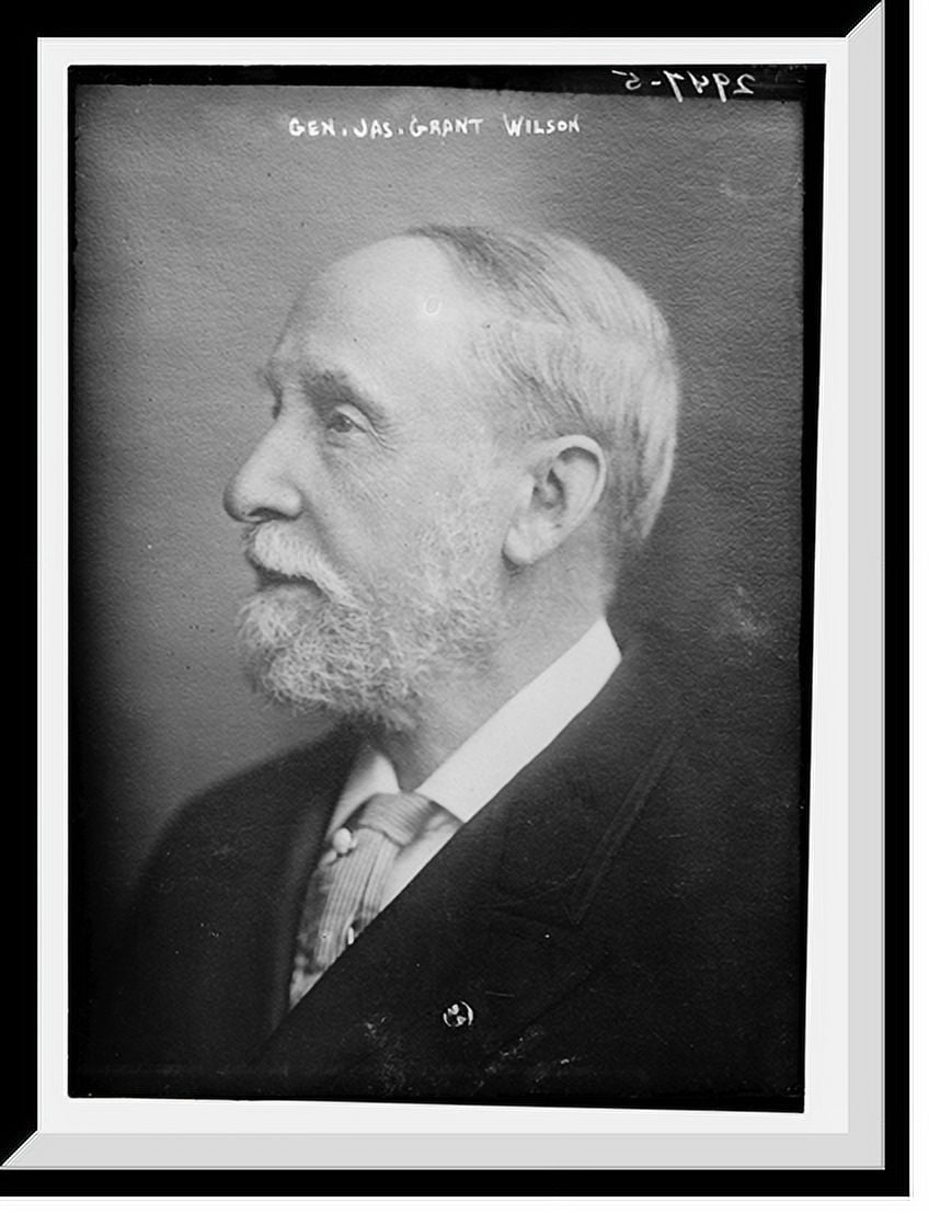 Historic Framed Print, Gen. Jas. Grant Wilson, 17-7/8" x 21-7/8 ...