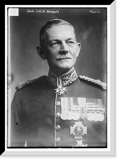 Historic Framed Print, Gen. Sir A. Barrett, 17-7/8" x 21-7/8" - Walmart.com