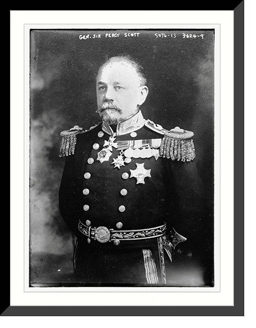 Historic Framed Print, Gen. Sir Percy Scott, 17-7/8" x 21-7/8 ...