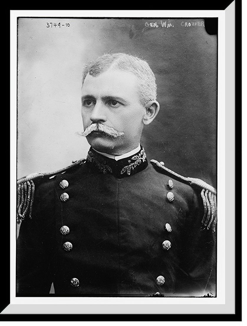 Historic Framed Print, Gen. Wm. Crozier, 17-7/8" x 21-7/8" - Walmart.com