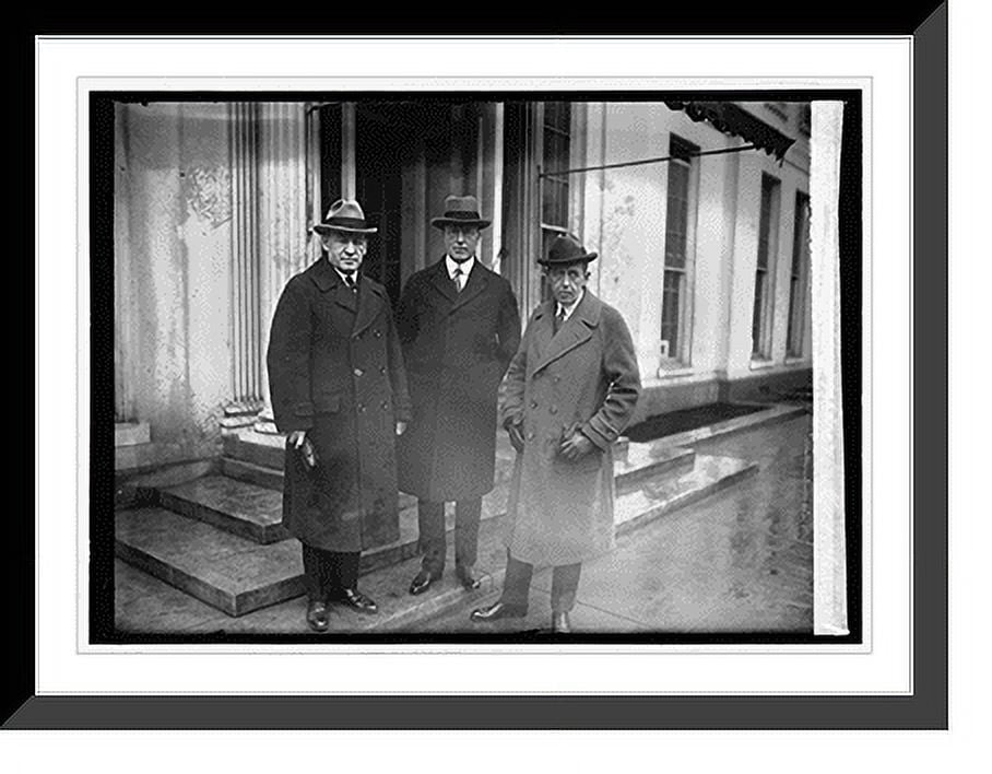 Historic Framed Print, Gen'l. Hines, Sen. Oddie & Sen. Reed of Penna ...