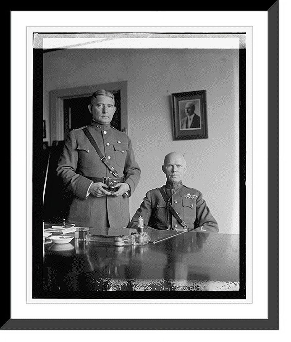 Historic Framed Print, Gen'l Saltzman & Gen'l Squires, [12/31/23], 17-7 ...