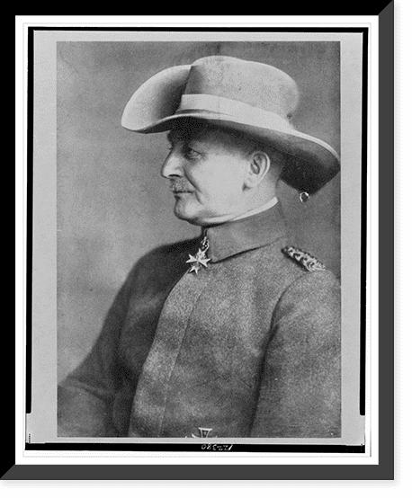 Historic Framed Print, [General Paul Lettow-Vorbeck, head-and-shoulders ...
