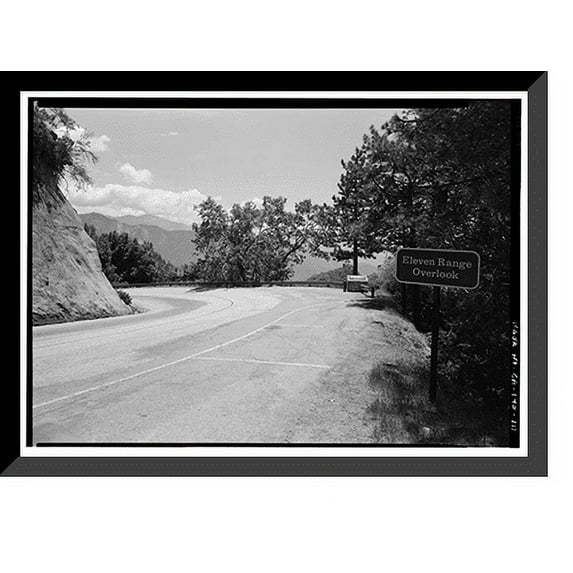 Historic Framed Print, Generals Highway, Three Rivers vicinity, Tulare ...