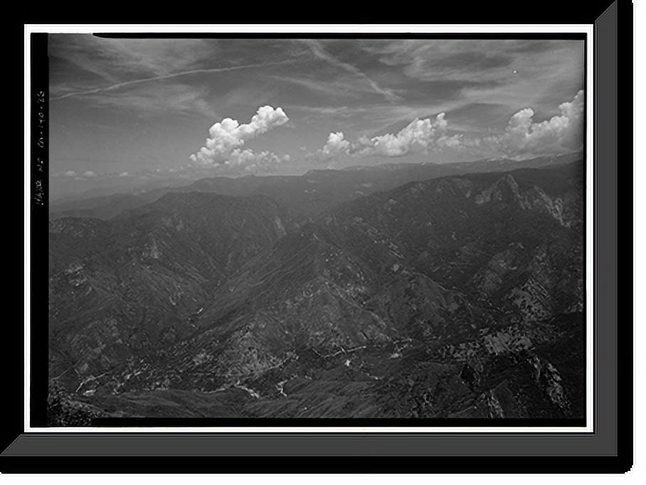 Historic Framed Print, Generals Highway, Three Rivers vicinity, Tulare ...