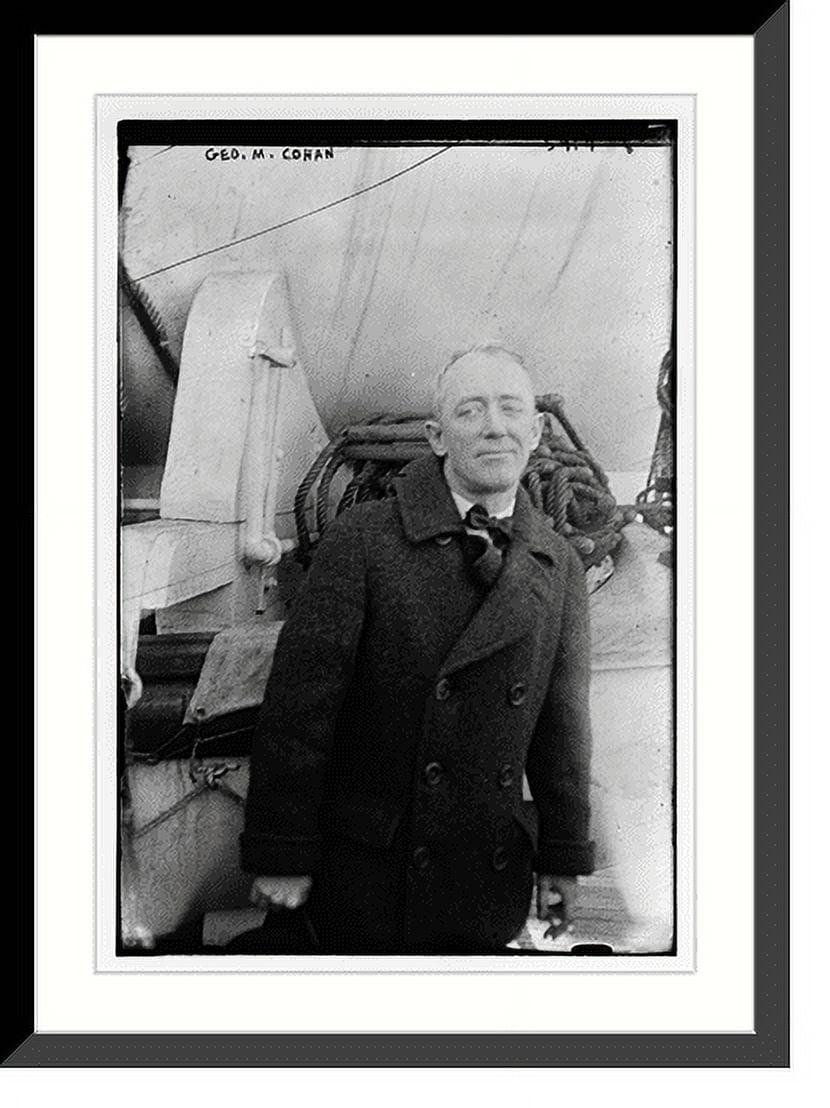 Historic Framed Print, Geo. M. Cohan - 3, 17-7/8" x 21-7/8" - Walmart.com