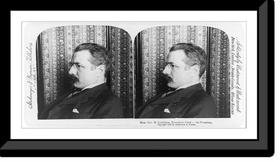 Historic Framed Print, [George B. Cortelyou, head-and-shoulders ...
