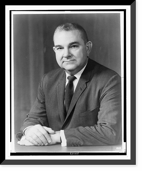 Historic Framed Print, [George E. Brown, Jr., half-length portrait ...