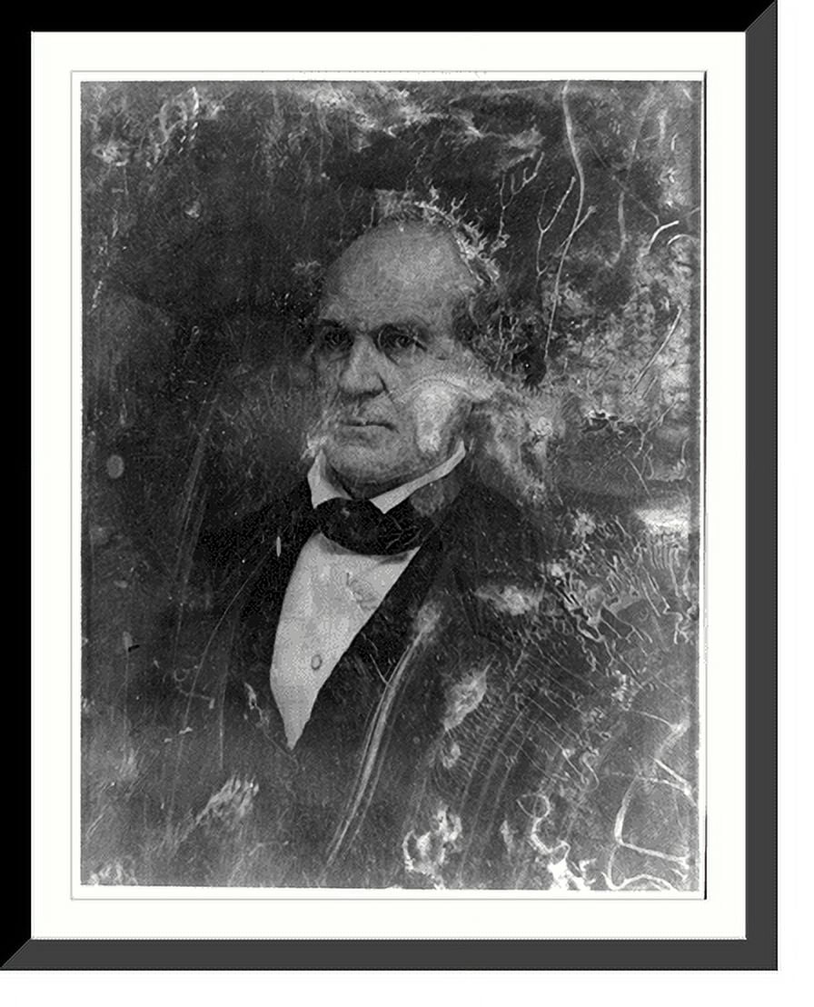 Historic Framed Print, [George Edmund Badger, half-length portrait ...