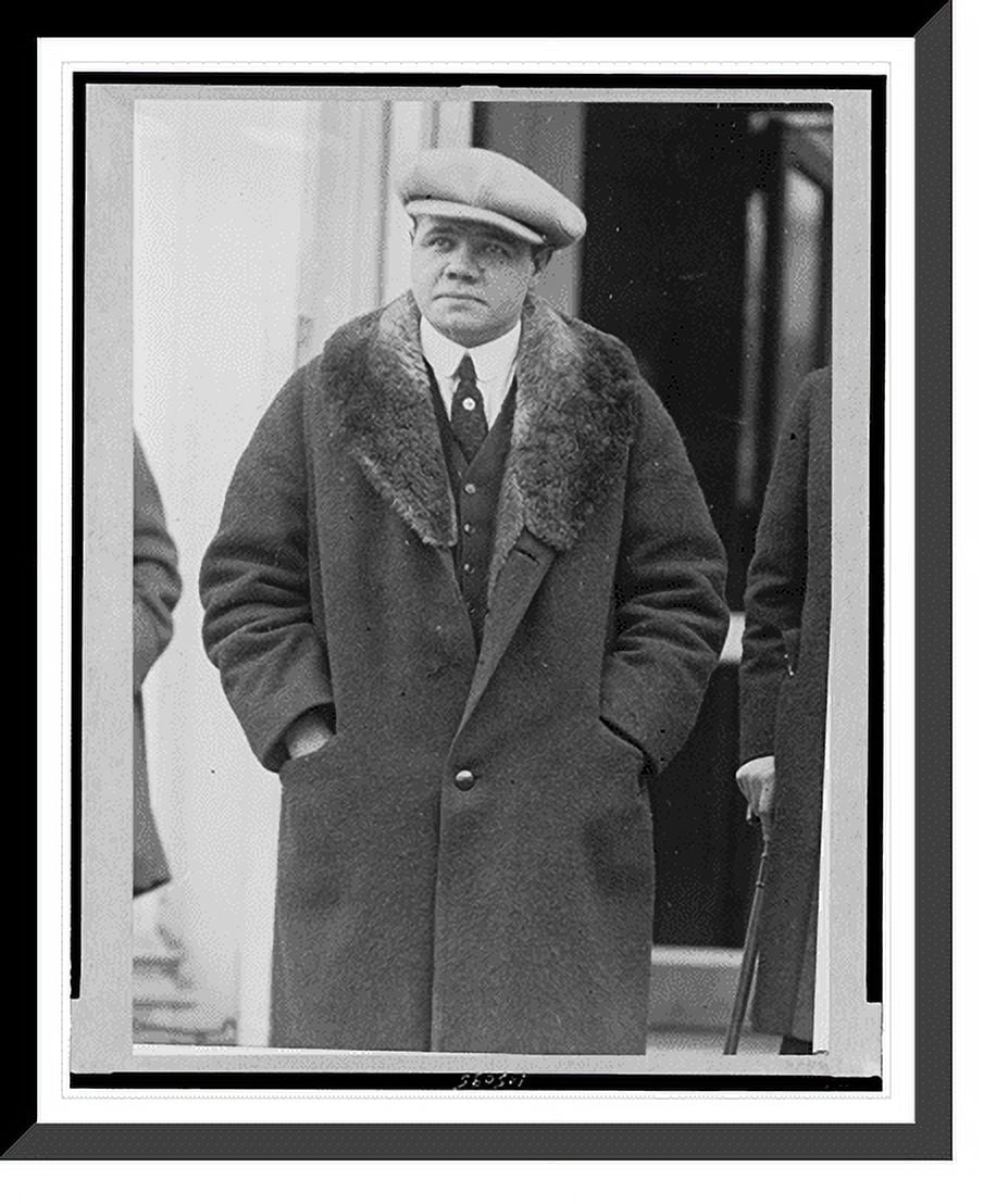 Historic Framed Print, [George Herman Ruth, three-quarter length ...