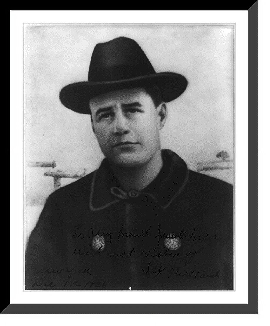 Historic Framed Print, [George Lewis Rickard, 1875-1929, head-and ...