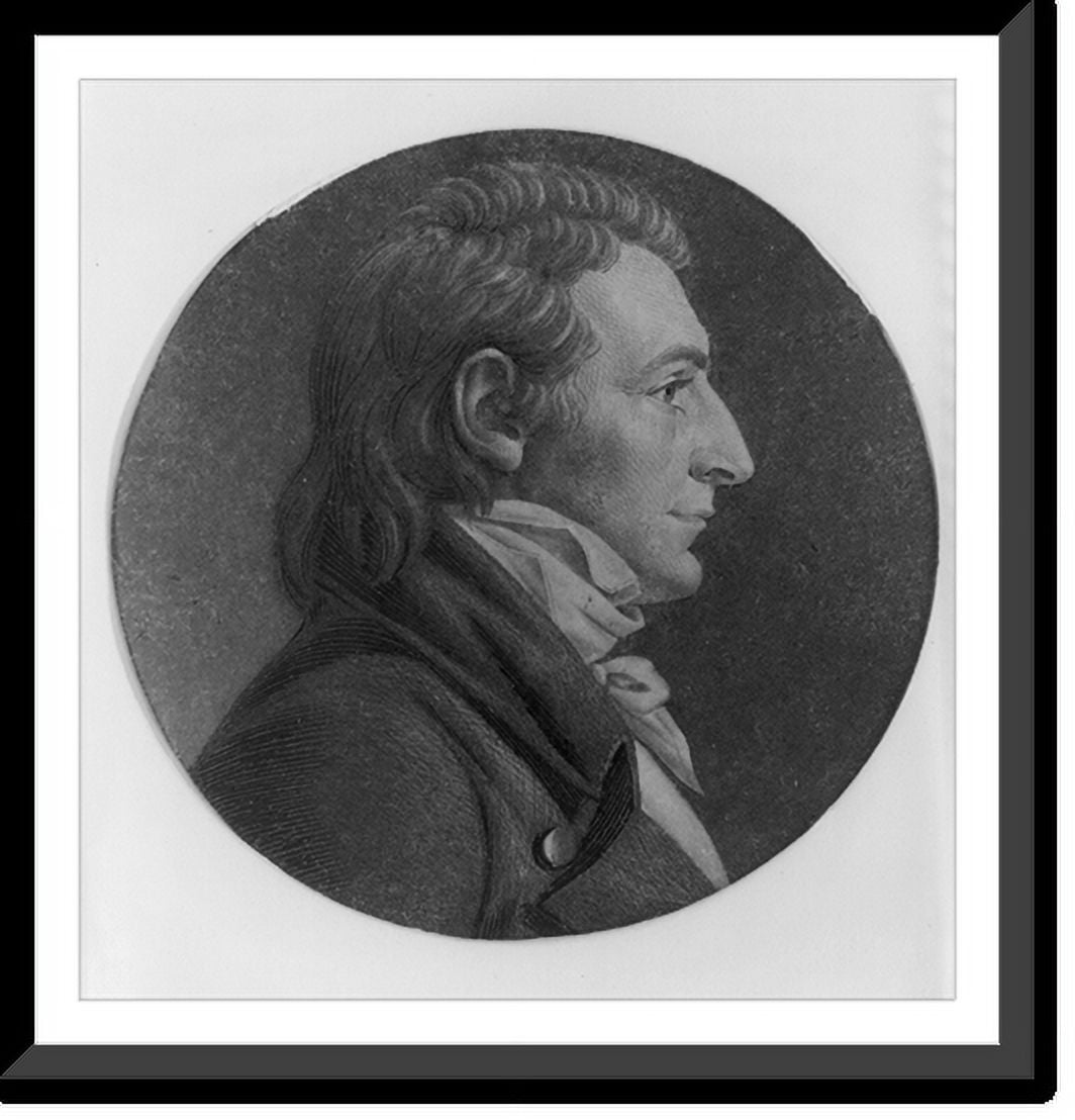 Historic Framed Print, [George Michael Bedinger, head-and-shoulders ...