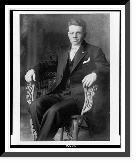 Historic Framed Print, [George W. Glover, Jr., grandson of Mary Baker ...