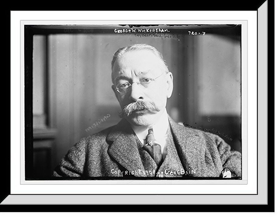 Historic Framed Print, George W. Wickersham, 17-7/8" x 21-7/8 ...