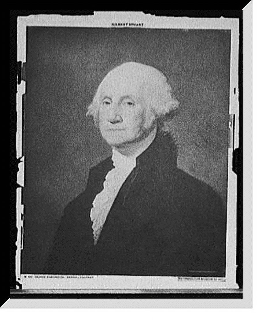 Historic Framed Print, George Washington, Carroll portrait, 17-7/8" x 21-7/8" - Walmart.com