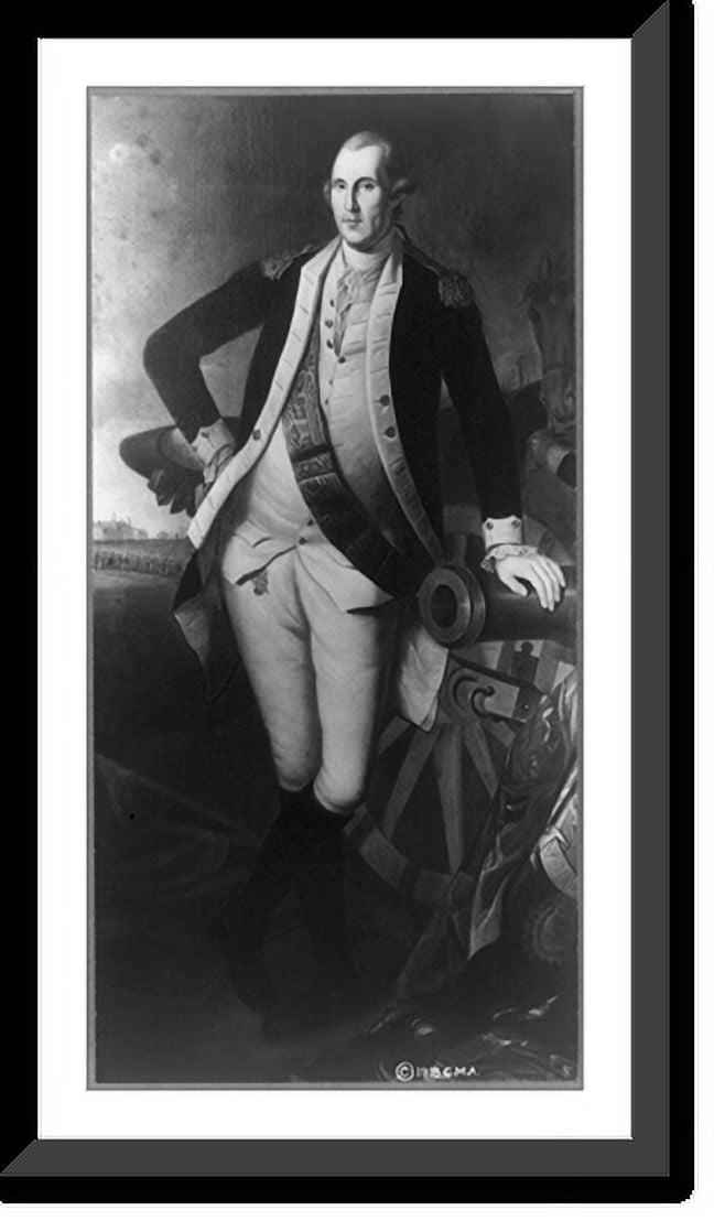 Historic Framed Print, [George Washington, full-length portrait ...