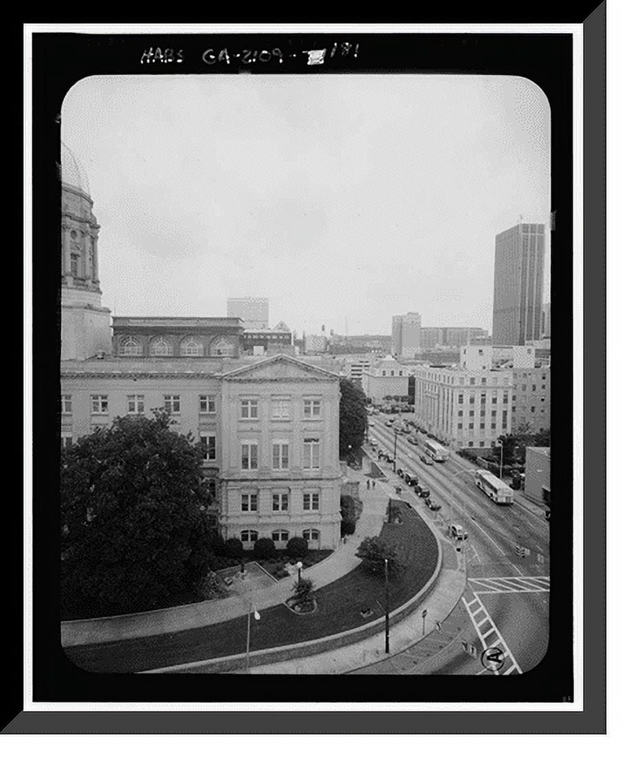 Historic Framed Print, Georgia State Capitol, Capitol Square, Atlanta ...