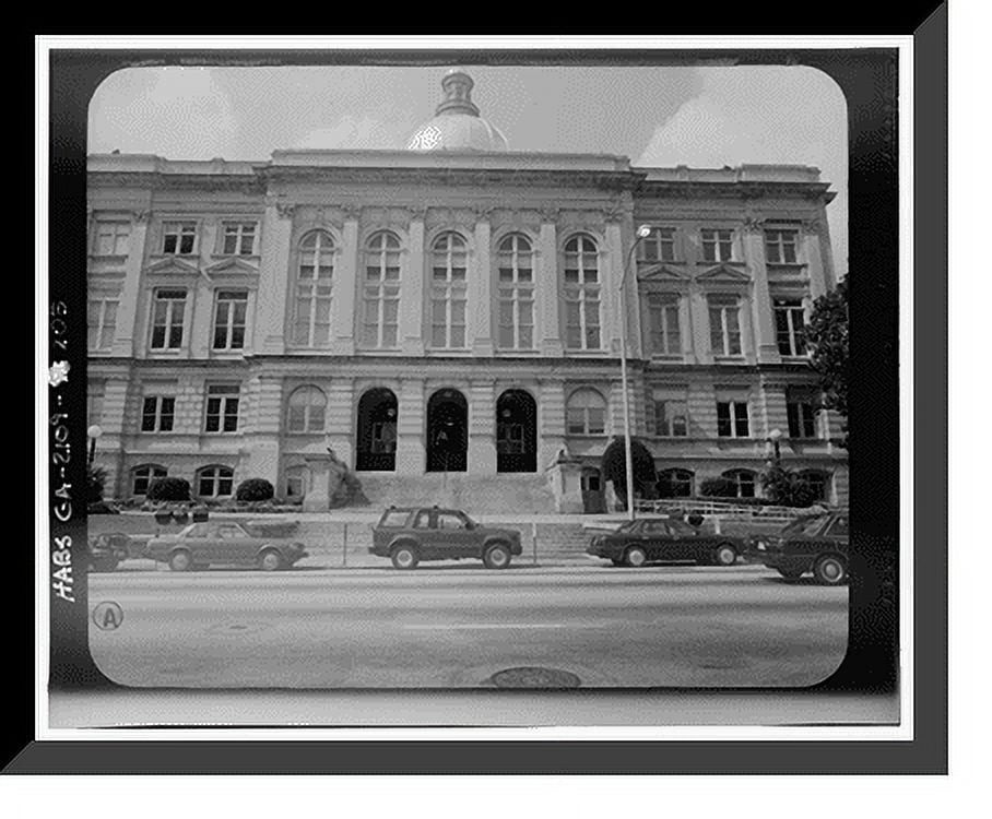 Historic Framed Print, Georgia State Capitol, Capitol Square, Atlanta ...