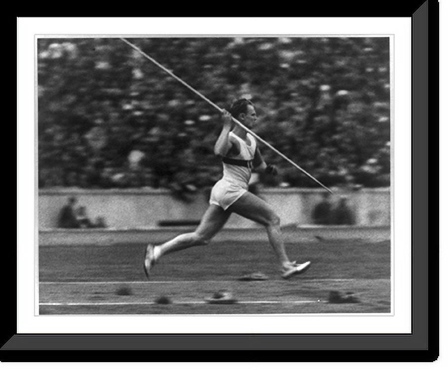 Historic Framed Print, [Gerhard] Stock - Deutschland - errang die ...