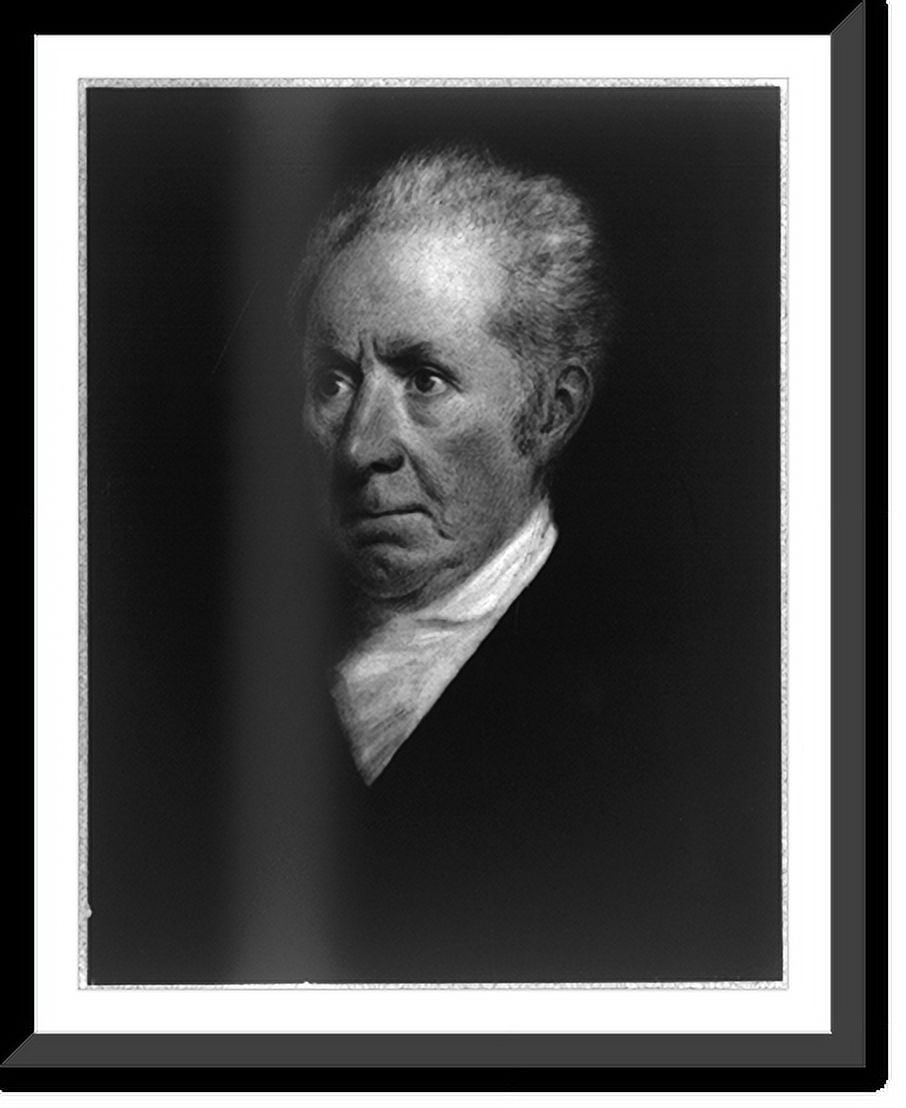 Historic Framed Print, [Gilbert Charles Stuart, 1755-1828, bust ...
