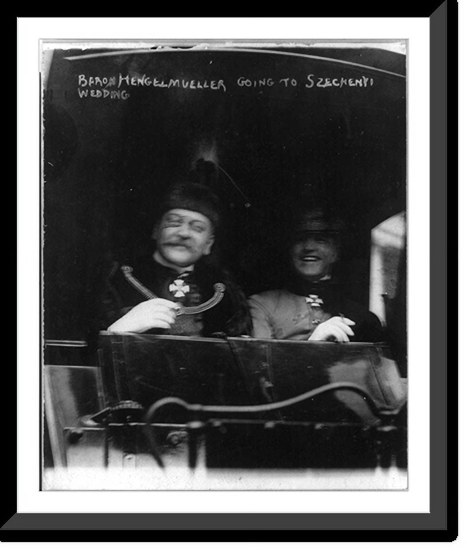 Historic Framed Print, [Gladys Vanderbilt - Count Laszlo Szechenyi ...